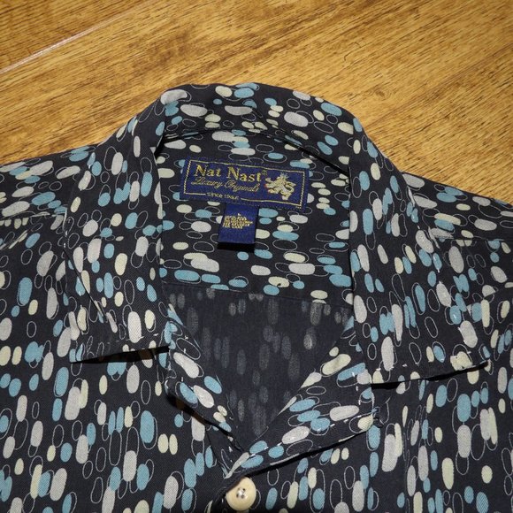 Nat Nast | Shirts | Nat Nast 206 Limited Edition Silk Retro Hipster ...